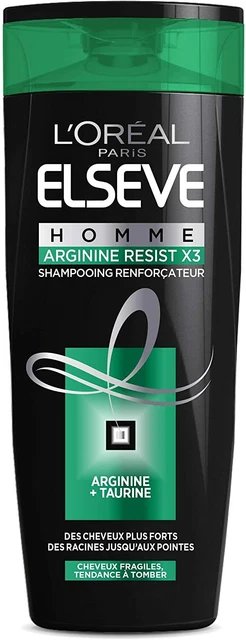 LOREAL ELSEVE FOR Men Triple Resist Shampoo - [UK Elvive] - 290ml £14. ...