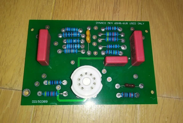NEUF AMPLI DYNACO MK IV PCB PC4 6GH8 bouchons WIMA TUBE AMPLI EL34 EUR ...
