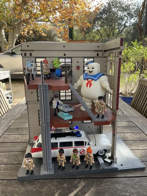QUARTIER GÉNÉRAL GHOSTBUSTERS 9219 9220 9221 Playmobil Sos fantôme EUR ...