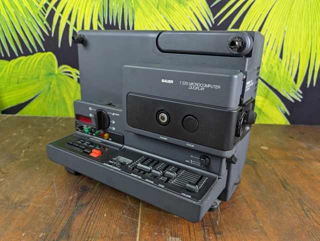 BAUER T 525 Sound Super8 Film Projector Film Watcher Sound $282.24 ...
