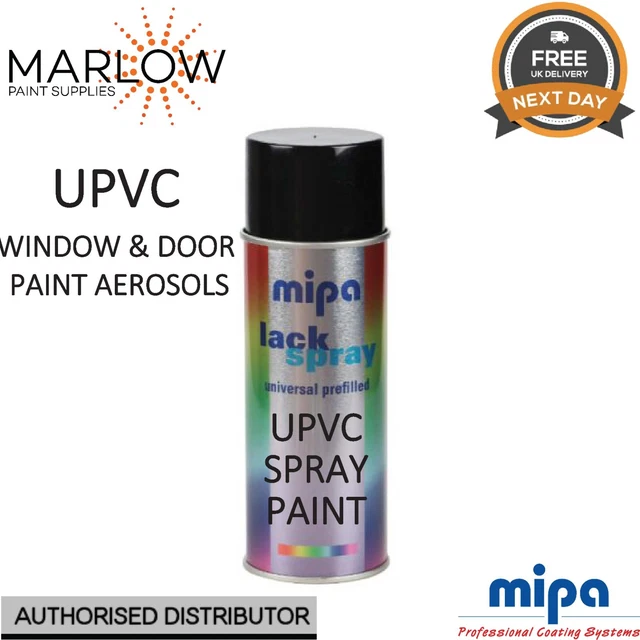 UPVC WINDOW, TRIM & DOOR Paint 400ml Aerosol - RAL 5024 PASTEL BLUE ...