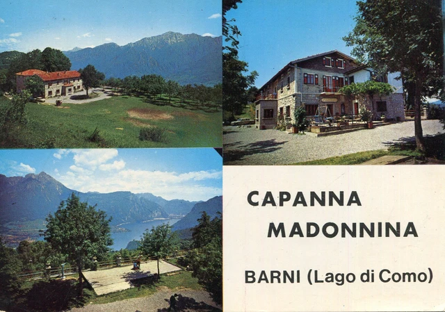 CARTE ITALIE BARNI Lago di Como Capanna Madonnina en 3 vues EUR 3,45 ...