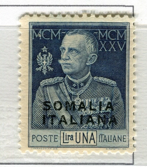 ITALIAN COLONIES; SOMALIA 1925 early Jubilee issue fine Mint hinged 1L ...