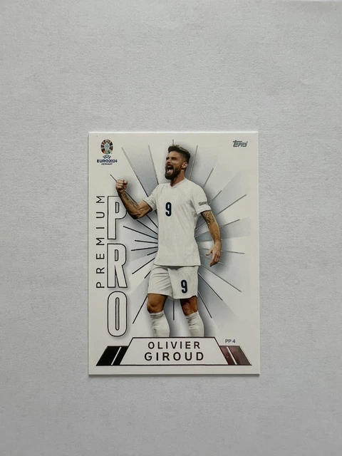 EURO 2024 MATCH Attax Premium Pro PP4 Giroud Card £2.99 - PicClick UK