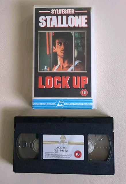 LOCK UP VHS PAL Video 1990 Sylvester Stallone Guild Home Video £5.99 ...