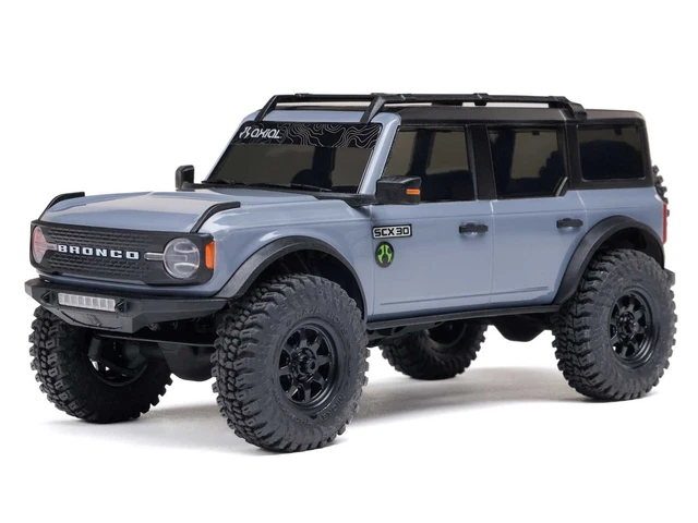 AXIAL SCX30 FORD Bronco 4x4 RTR RC 1:30 Rock Crawler - Grey £116.95 ...