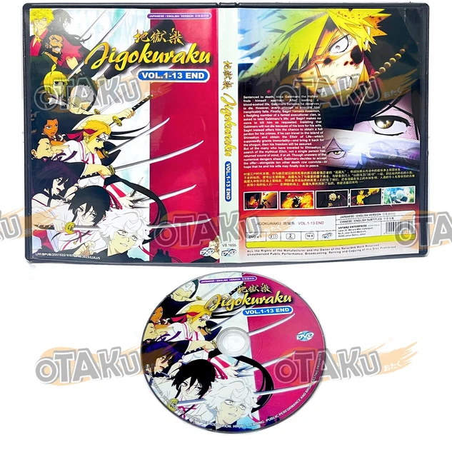 JIGOKURAKU - COMPLETE Anime Tv Series Dvd Box Set (1-13 Eps) (Eng Dub ...