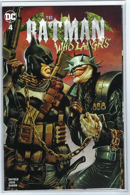BATMAN WHO LAUGHS #4 Mico Suayan Trade Dress Exclusive Variant Cover DC ...