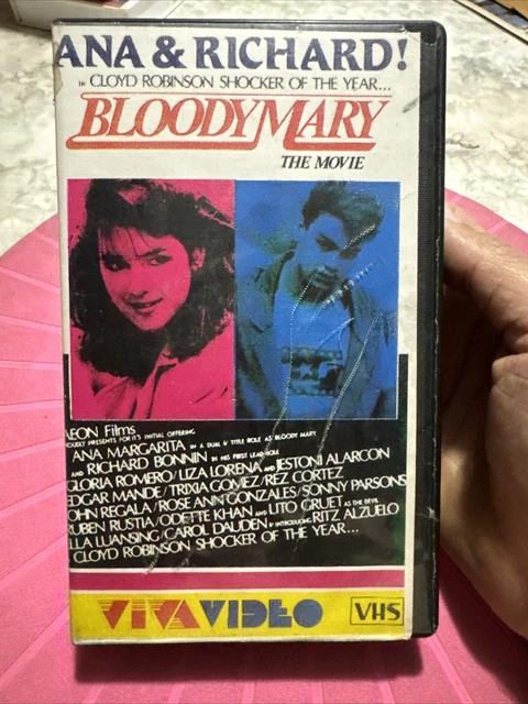 BLOODY MARY ANA Margarita Richard Bonnin Rare Filipino VHS tape ...
