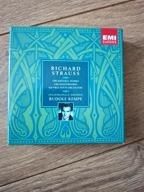 RICHARD STRAUSS: ORCHESTRAL Works: Rudolf Kempe: 9CD Boxset & Booklet £16.50 - PicClick UK