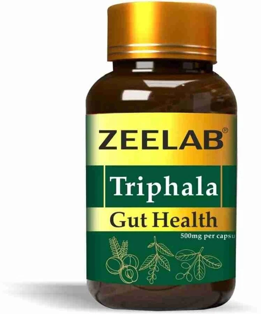 ZEELB TRIPHALA GUT Health Capsules SET OF 2 £53.27 - PicClick UK