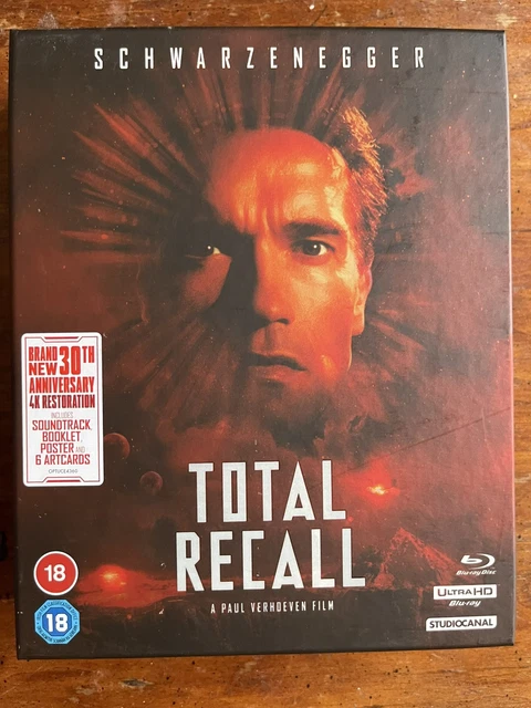 TOTAL RECALL 4K 30th Anniversary Collector’s Edition - Complete OOP £67 ...