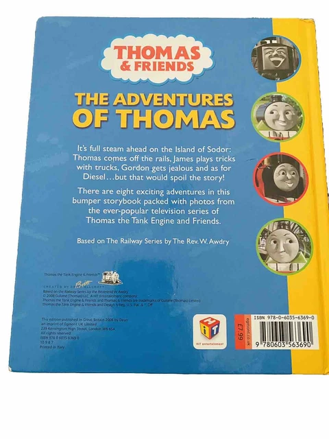 THE ADVENTURES OF Thomas - Thomas & Friends (Hardcover, 2008) $14.00 ...