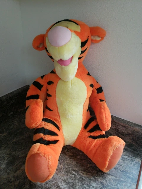 TIGGER TALKING PLUSH Stuffed Animal Large Jumbo Huge 22" Mattel Disney ...