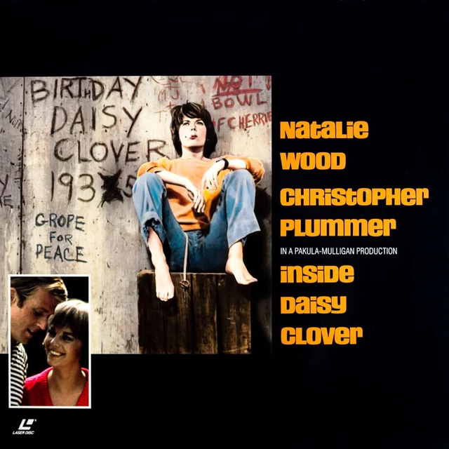 INSIDE DAISY CLOVER WS CC NTSC LASERDISC Natalie Wood, Christopher ...