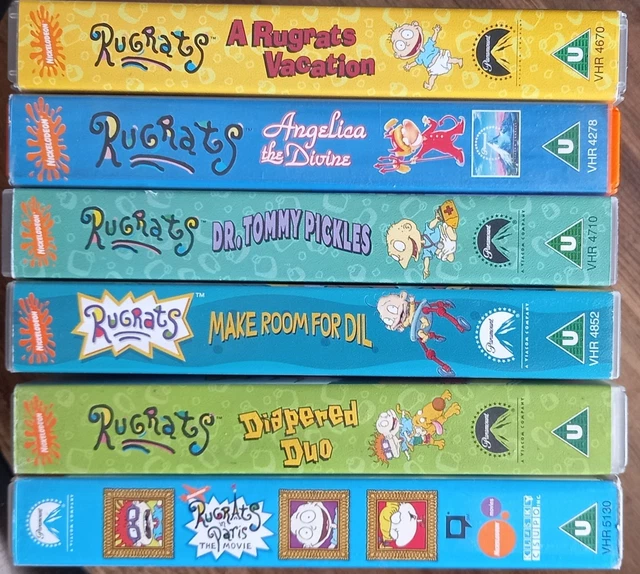 COLLECTION OF 6 Rugrats VHS Video Tapes £17.99 - PicClick UK