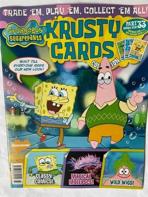 SPONGEBOB SQUAREPANTS KRUSTY Cards Collection - No Cards - Part 33 £5. ...