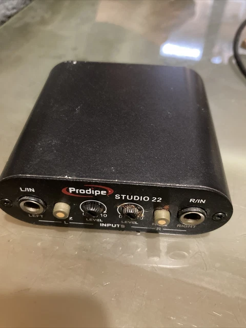PRODIPE STUDIO 22 interface USB/carte son externe EUR 15,00 - PicClick FR