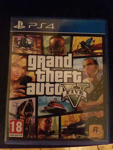 GRAND THEFT AUTO V GTA 5 Premium Edition Playstation 4 PS4 con mappa e manuale PAL EUR 9,37 ...