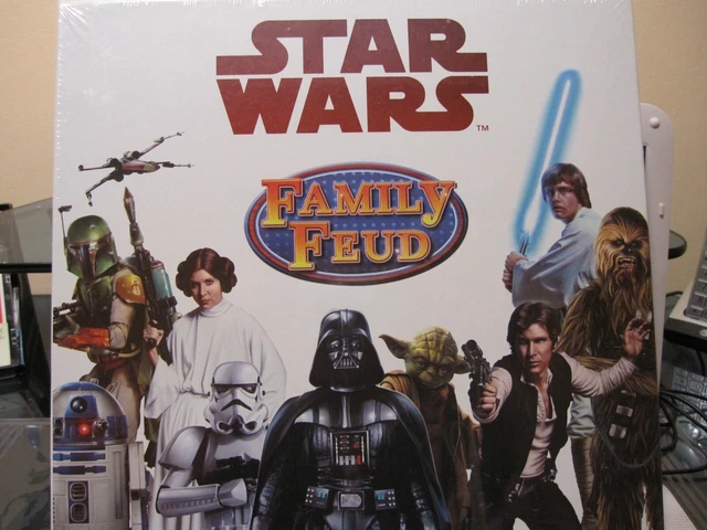 DISNEY STAR WARS Family Feud Board Game Trivia Brand New Sealed New in ...