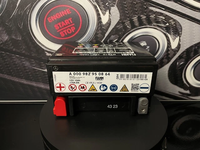 NEW GENUINE MERCEDES-BENZ W213 E-Class Auxiliary Battery 12v/10AH ...