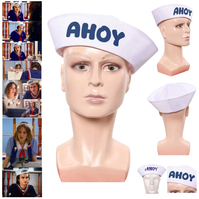 ROBIN BUCKLEY/STEVE HARRINGTON Cosplay Hats Cap Halloween Accessories ...