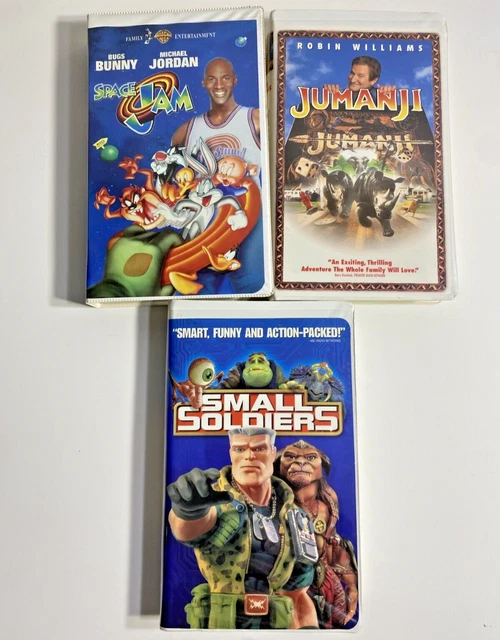 1990S VINTAGE VHS Lot - Space Jam / Jumanji / Small Soldiers ...