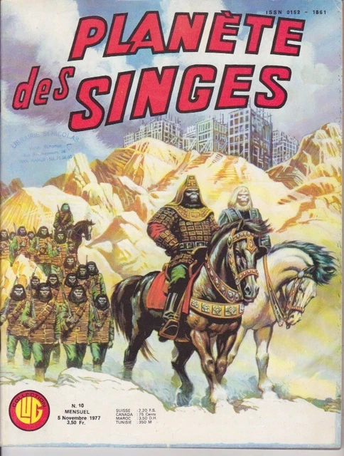 PLANÈTE DES SINGES n° 10 éditions LUG 1977 BE EUR 9,00 - PicClick FR