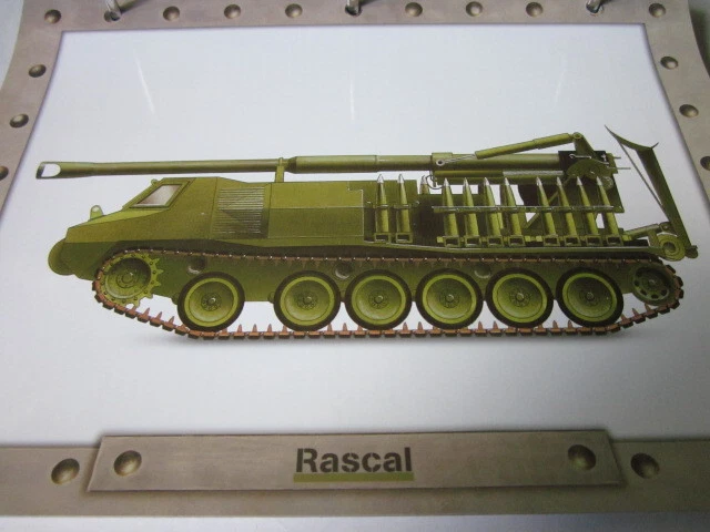 ARTILLERIE TYPENBLATT RASCAL Israel 1985, Haubitze 155mm EUR 5,05 ...