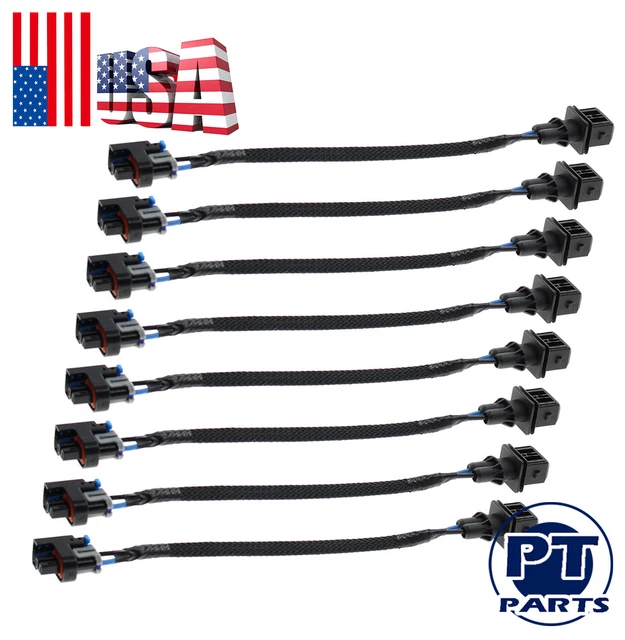 FUEL INJECTORWIRE HARNESS Plug Connector Adapter For Jetronic EV1 to ...