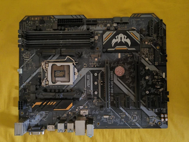 MOTHERBOARD ASUS TUF B360-PLUS GAMING, INTEL B360- SOCKET 1151 £60.00 - PicClick UK