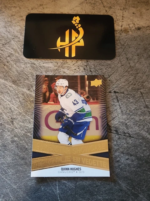 2023-24 UPPER DECK Tim Hortons Quinn Hughes Superstar Showcase #SS-13 ...