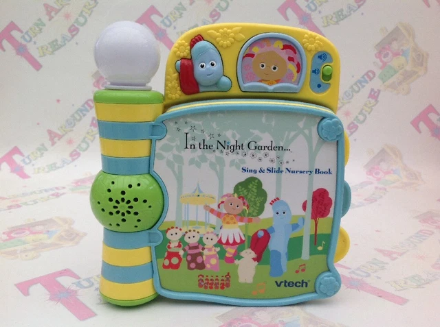 VTECH IN THE Night Garden Sing and Slide Nursery Book Toy Electronic ...