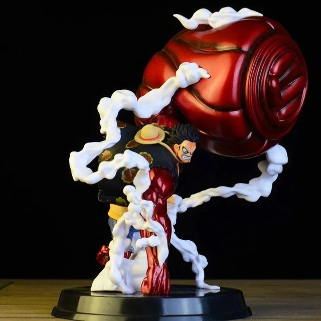 ONE PIECE SNAKE Man Luffy Gear 4 Action Figure Anime Collectibles Model ...