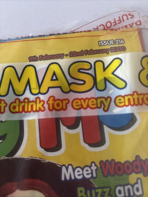 DISNEY AND ME magazine from February 2000. Unopened with free mask. £5. ...