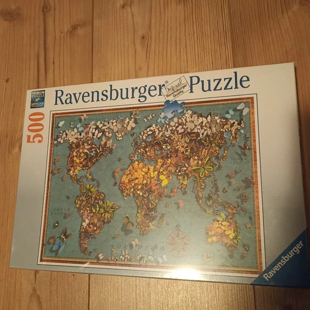 RAVENSBURGER PUZZLE &ANTIKE Weltkarte" -500 Teile - neu und OVP eingeschweißt EUR 6,99 - PicClick DE