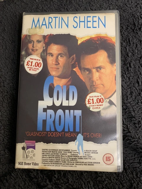 COLD FRONT VHS Video - Big Box Ex Rental - Martin Sheen £6.99 - PicClick UK