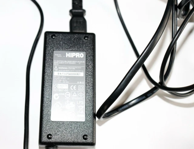 ORIGINAL HIPRO NETZTEIL AC Adapter 12V 3,5A / 42W EUR 12,00 - PicClick DE