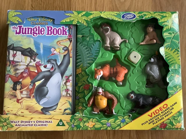 THE JUNGLE BOOK VHS VIDEO - Character Figures & BOARD GAME - Boots EUR ...