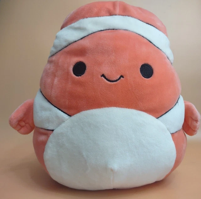 SQUISHMALLOW RICKY THE Clownfish Kellytoys 8" Plush Toy Stuffed Animal ...