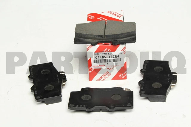 04465YZZE4 GENUINE TOYOTA BRAKE PAD KIT 04465-YZZE4 EUR 76,66 - PicClick FR