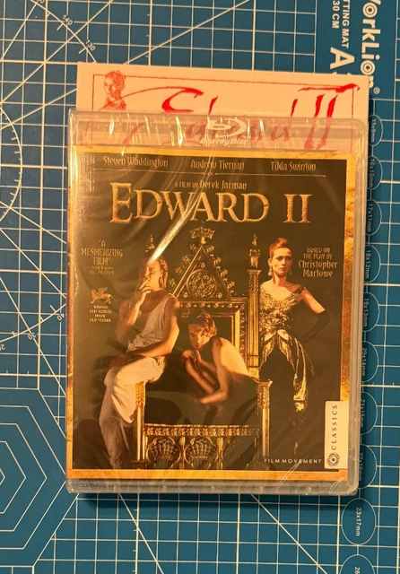 EDWARD II (BLU-RAY 2025) Steven Waddington [ Vinegar Syndrome ...
