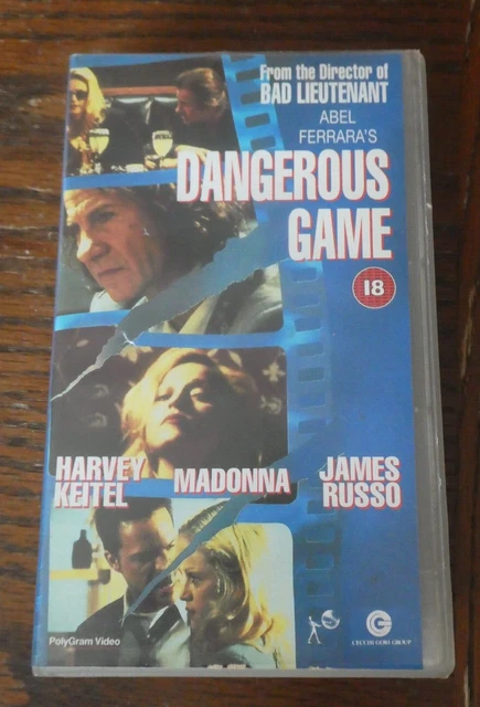 GENUINE MADONNA DANGEROUS Game Vhs Cassette Tape Rare Used Uk Only £1.76 - PicClick UK