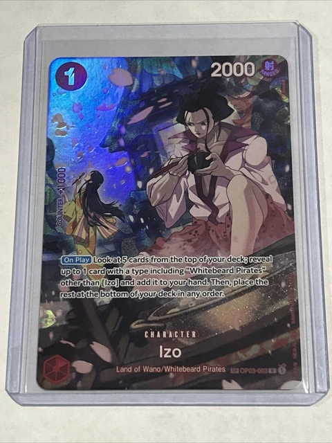 ONE PIECE TCG - Izo OP07 OP03-003 SP/R parallèle 500 ans dans le futur EUR 30,52 - PicClick FR