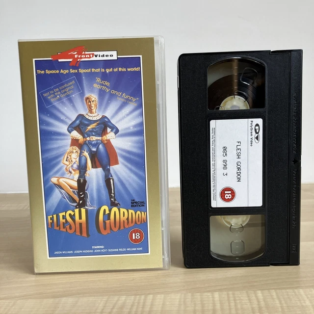 VHS TAPE FLESH Gordon The Special Edition Rated 18 £5.99 - PicClick UK
