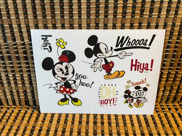 MICKEY & MINNIE "Stickers". Disney Movie Club Exclusive. $6.99 ...
