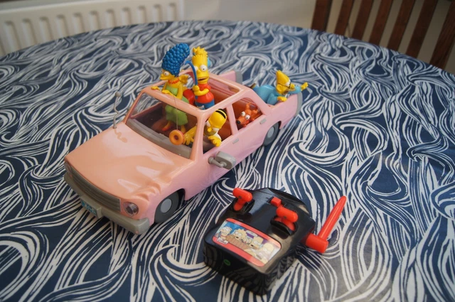 WORKING MATT GROENING The Simpsons Remote Radio Control RC Homer Car by ...