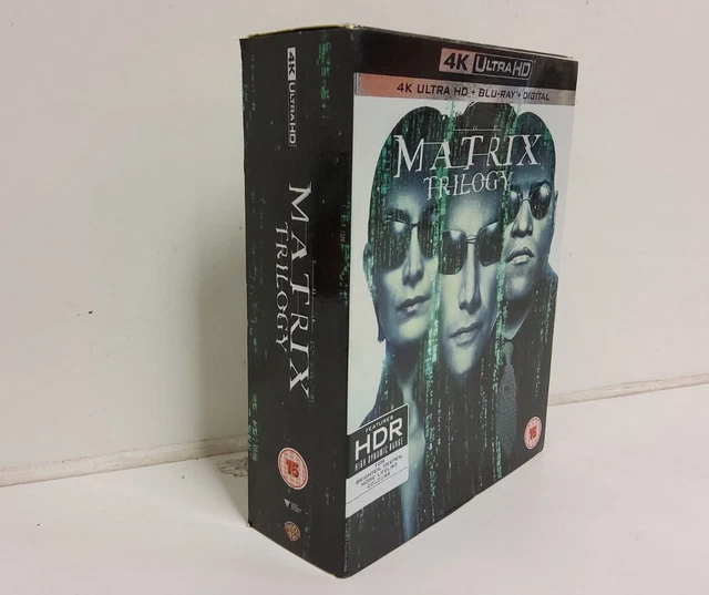 THE MATRIX TRILOGY (4K Ultra HD & Bluray) (L30) £36.99 - PicClick UK