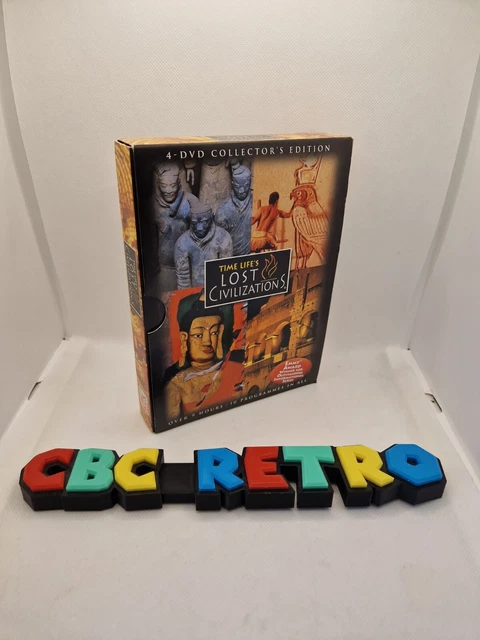 TIME LIFE’S LOST Civilizations 4-Disc DVD Set Collector’s Edition Over ...