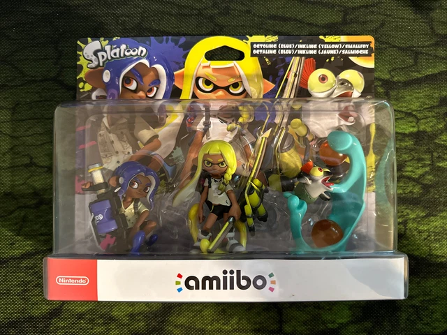SPLATOON 3 INKLING Octoling Inkling Smallfry Amiibo Triple Pack ...
